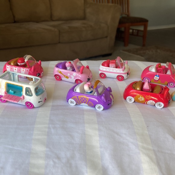 Shopkins | Toys | Shopkins Mini Cars With Driving Figures | Poshmark